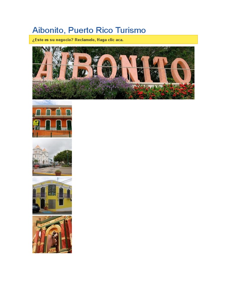 Aibonito | PDF