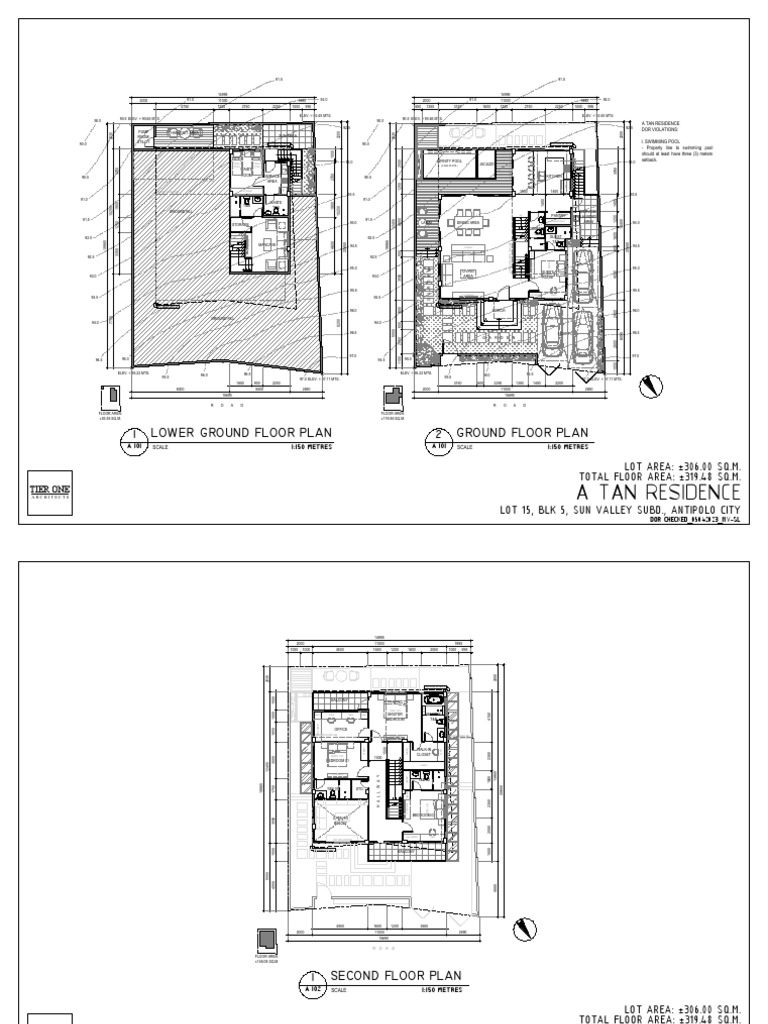 Tan Residence Floor Plans and Details | PDF