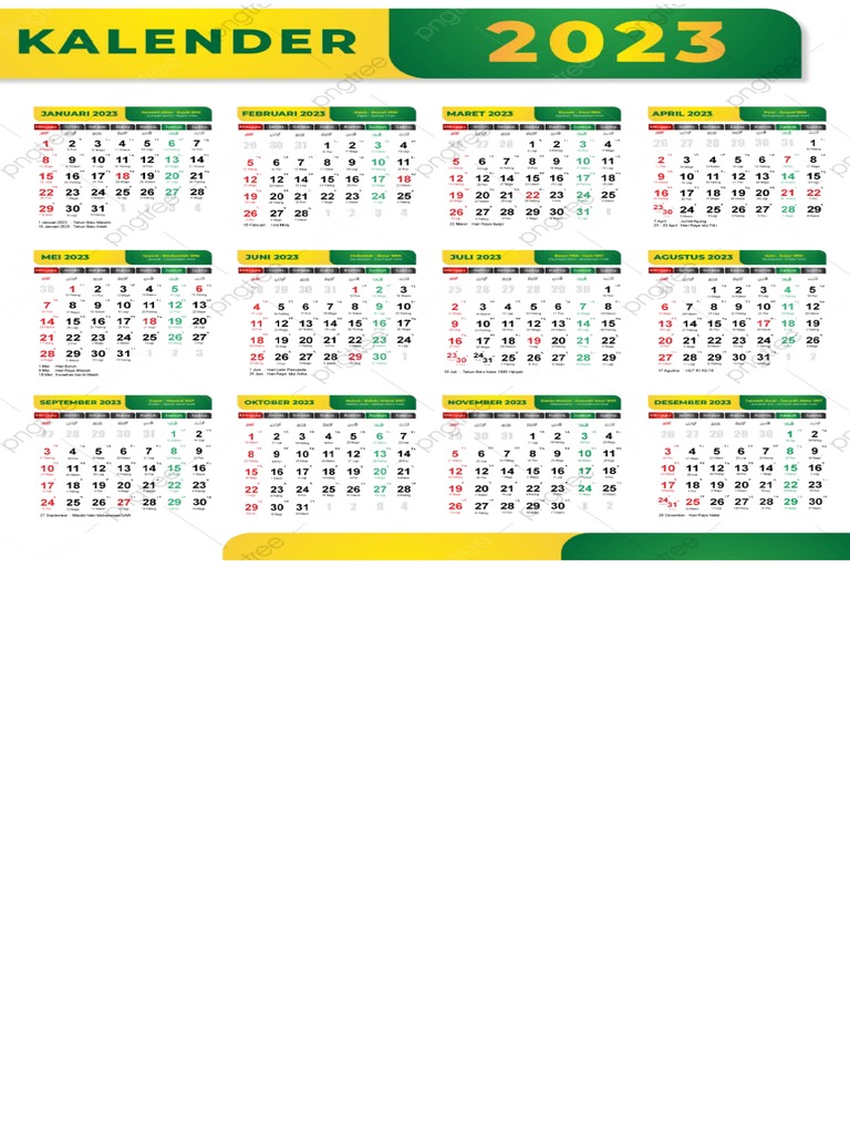 Kalender 2023 | PDF