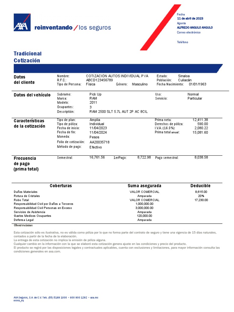 Cot Axa Ram 2500 SLT | PDF
