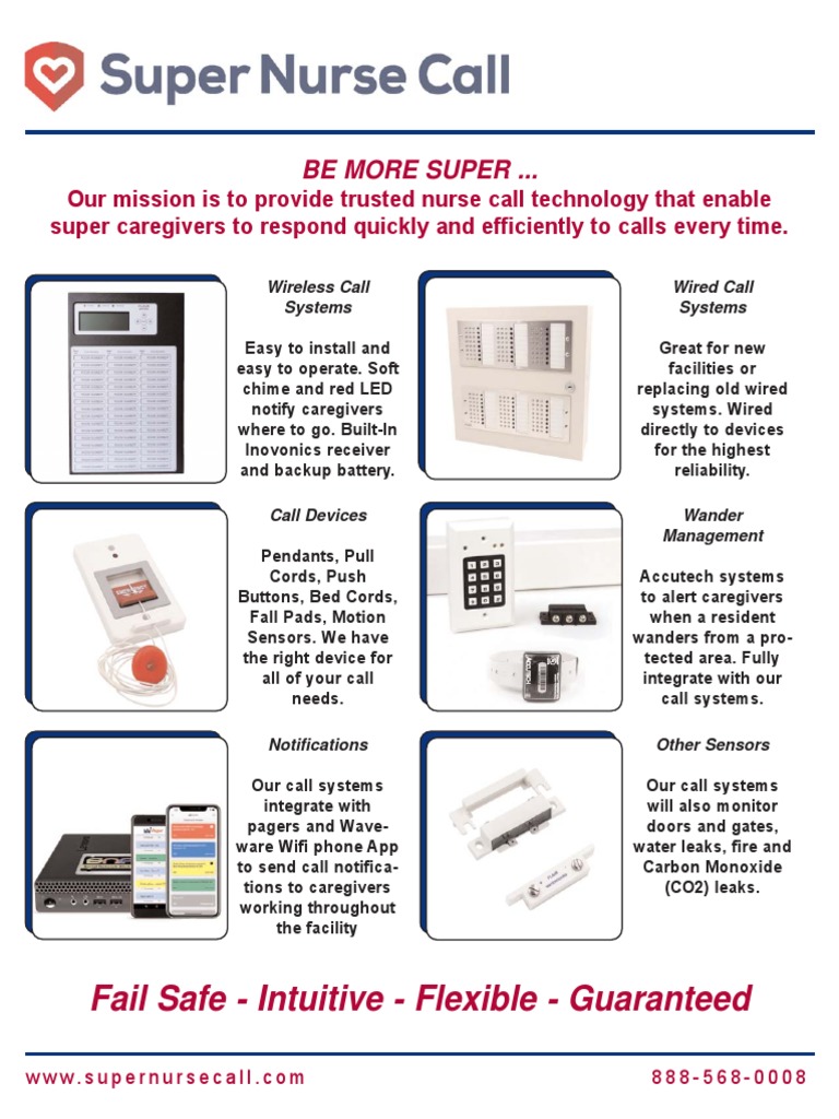 Super Nurse Call Products | PDF | Technology & Engineering