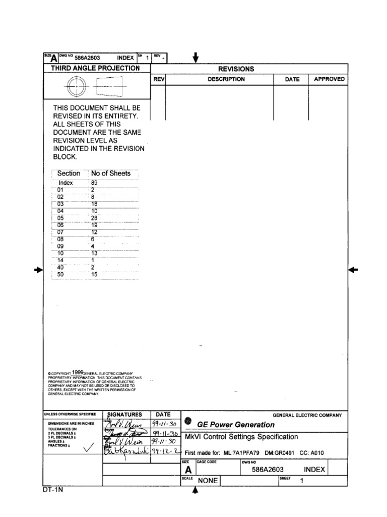 Sample Control Setting Specs | PDF