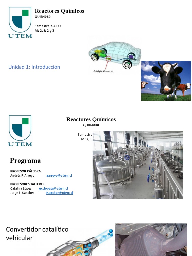 Clase 02 Reactores Cotidianos y Velocidad de Reaccion | PDF