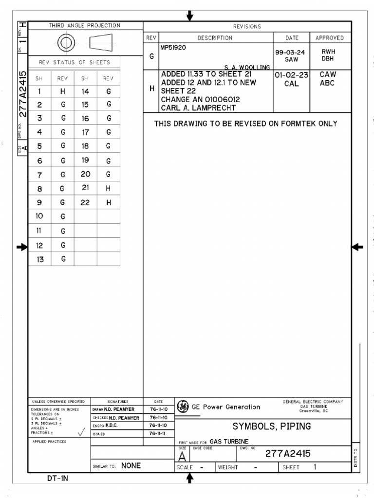Piping Symbols | PDF
