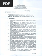 PNP MC 2025-006 Dragnet Operations | PDF