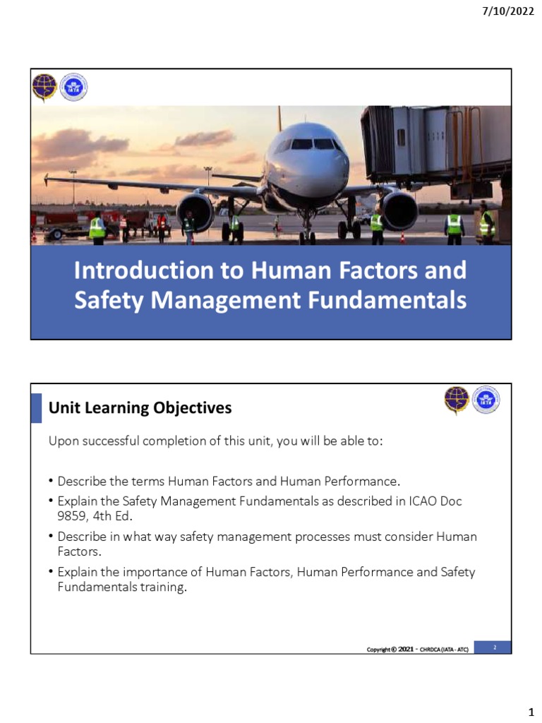 1.introduction To HF and Safety Management | Download Free PDF | Human ...
