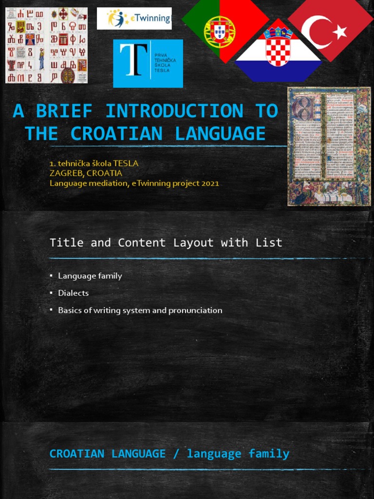 A Brief Introduction To The Croatian Language | PDF | Language Arts ...
