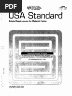 ANSI 14.3 1992 Fixed Ladder Safety Requirements | PDF