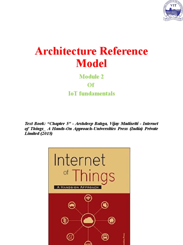 Module2_Architecture Reference Model updated | PDF | Internet Of Things ...