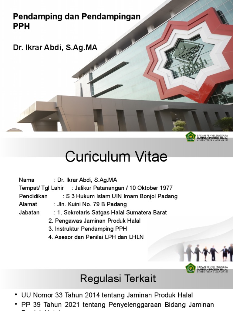 Materi Pendamping Dan Pendampingan PPH Lp3h UNP | PDF