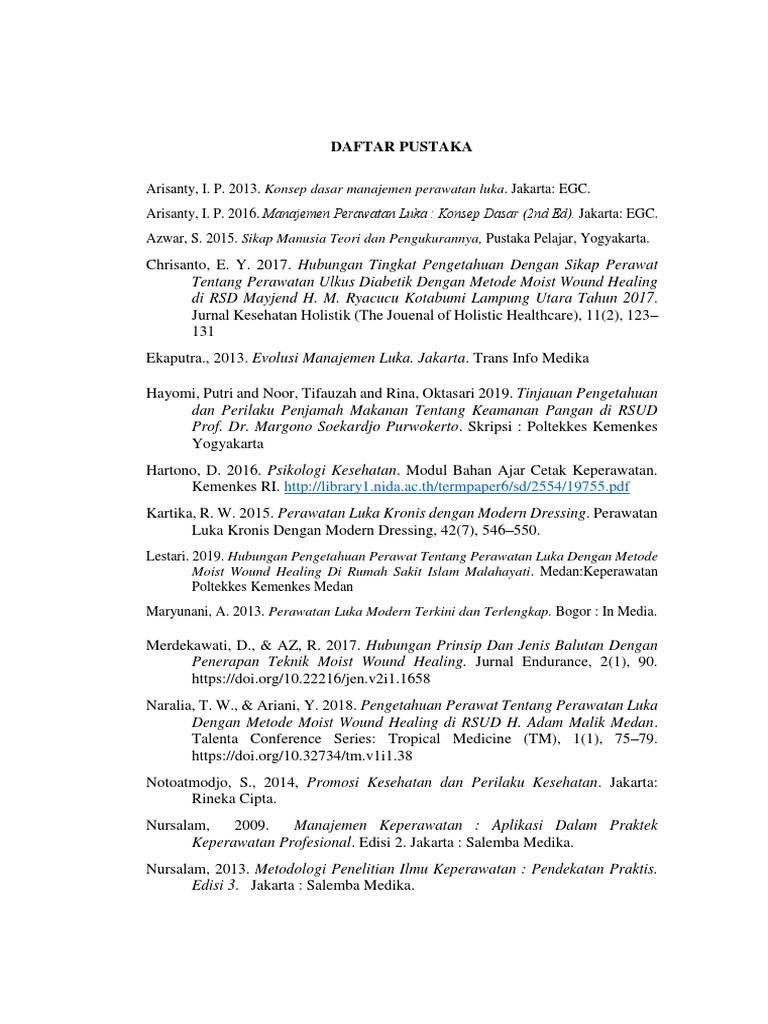 04 Daftar Pustaka Dan Lampiran | PDF