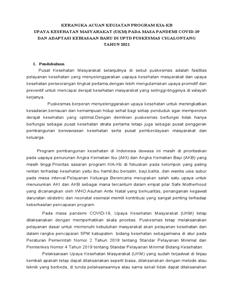 Kak Kia-Kb 2021 | PDF