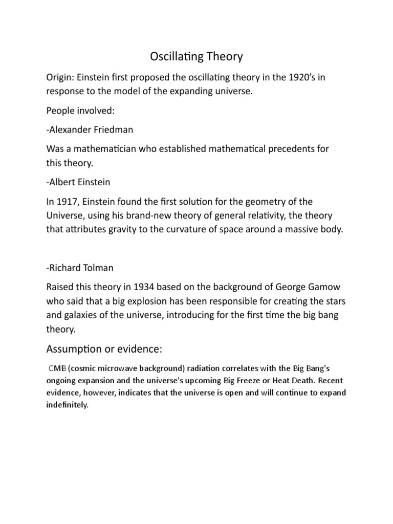 Oscillating-Theory-ES-1 | PDF