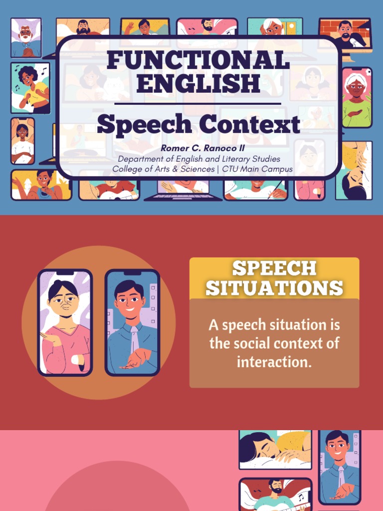 Types of English Speech Explained | PDF | Career & Growth | Foreign ...
