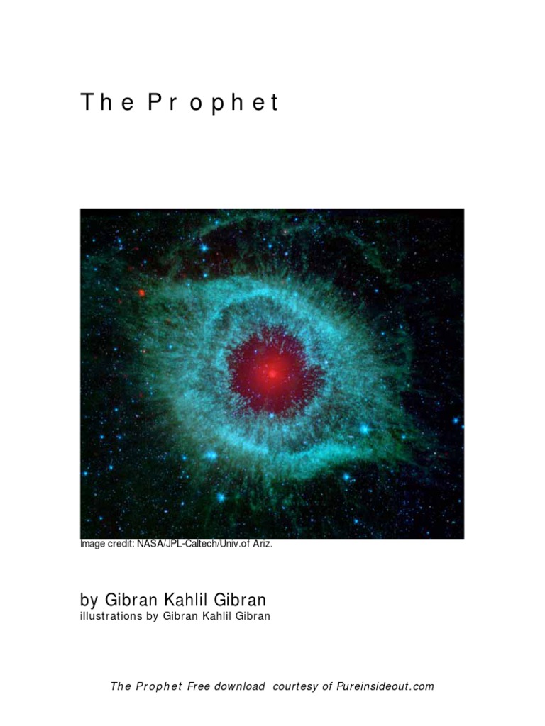 The Prophet | PDF | The Prophet (Book) | Religion And Belief