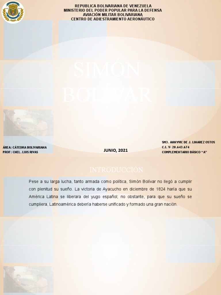 Infografia. Sm3. Annyvic Linarez | PDF | Venezuela | Imperio español