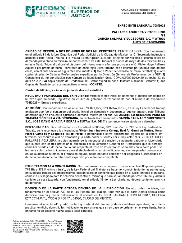 TERCERO INTERESADO | PDF