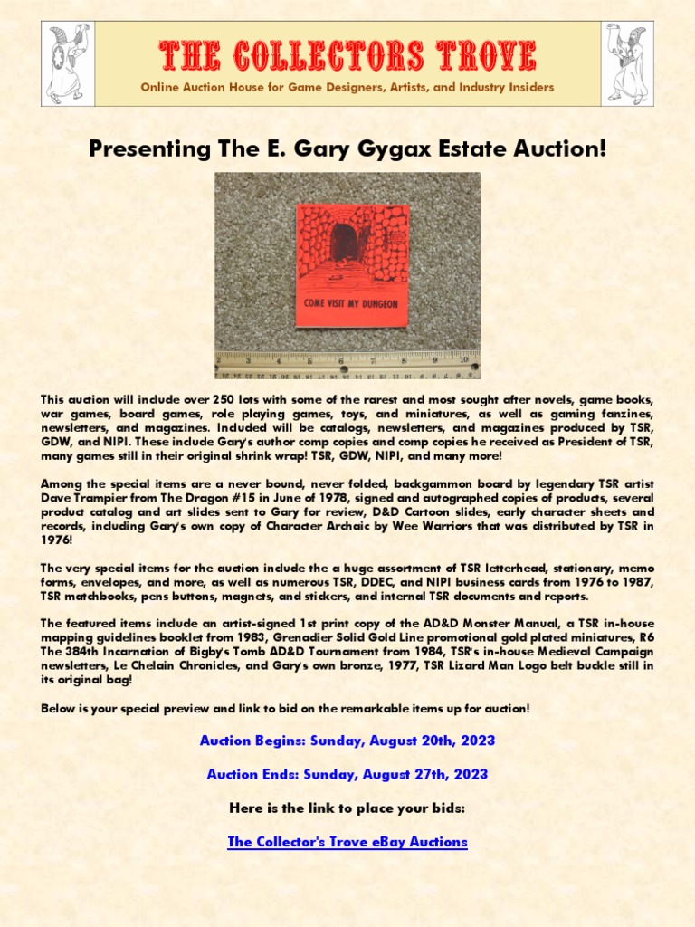 Collector's Trove Catalog | PDF