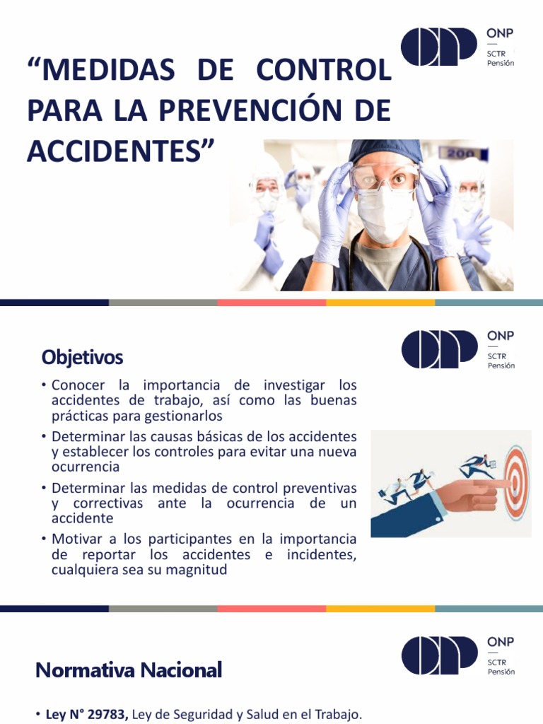 Medidas de Control para La Prevención de Accidentes | PDF | Seguridad y ...