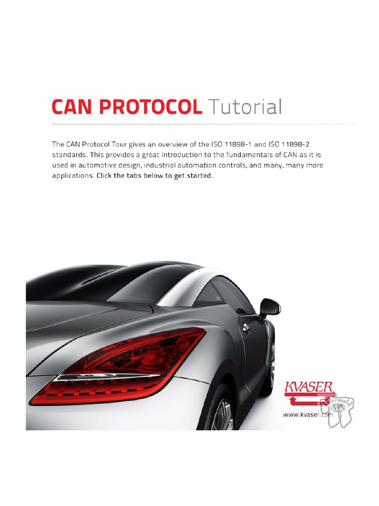 CAN Protocol Tutorial Published by KVaser | PDF