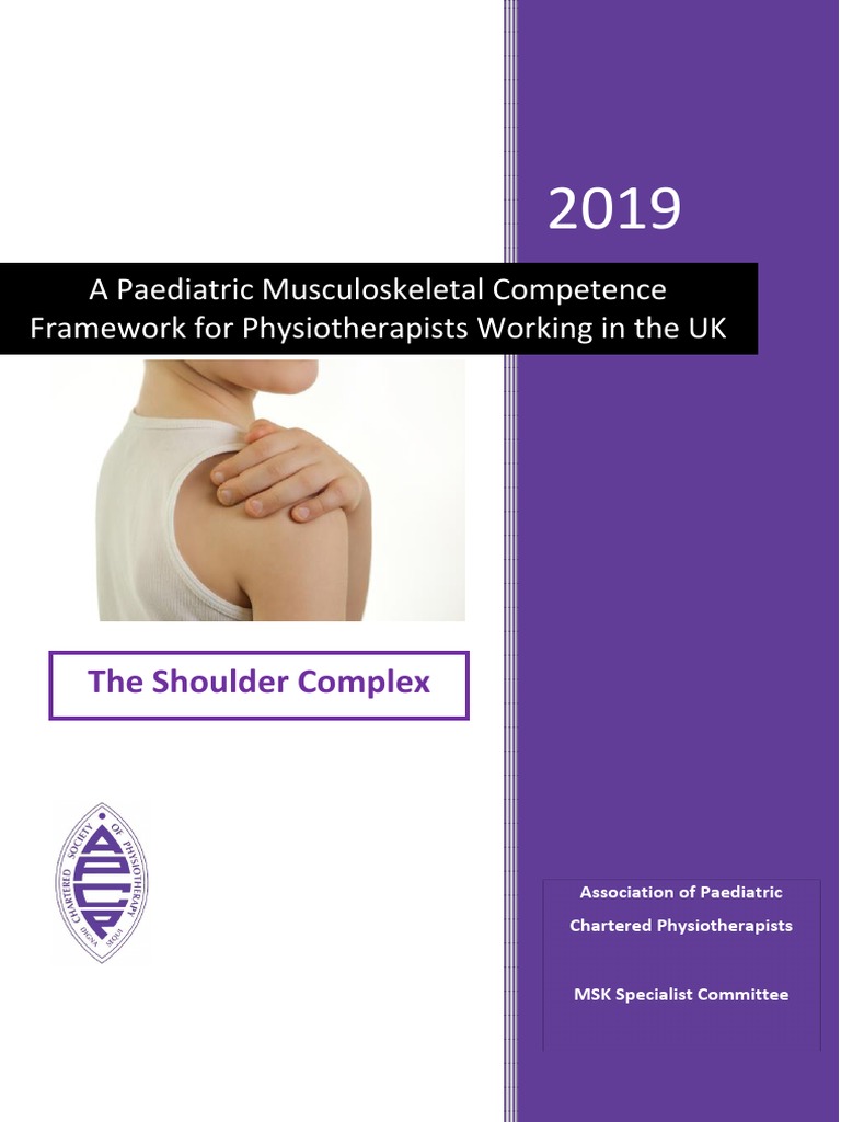 Paediatric MSK Competence Framework Guide | PDF | Shoulder | Physical ...