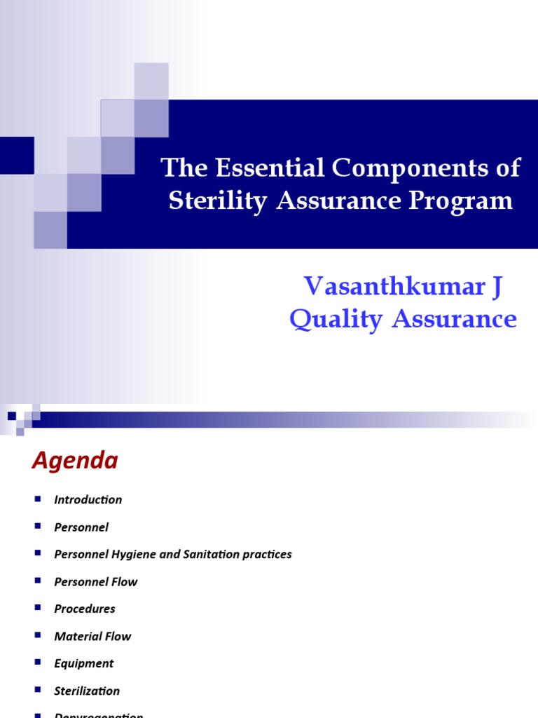 Sterility Assurance Training | PDF | Sterilization (Microbiology ...