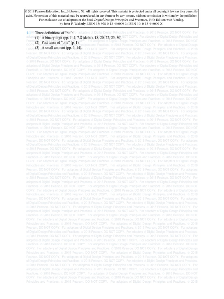 Digital Design Wakerly Solutions | Download Free PDF | Mosfet | Electricity