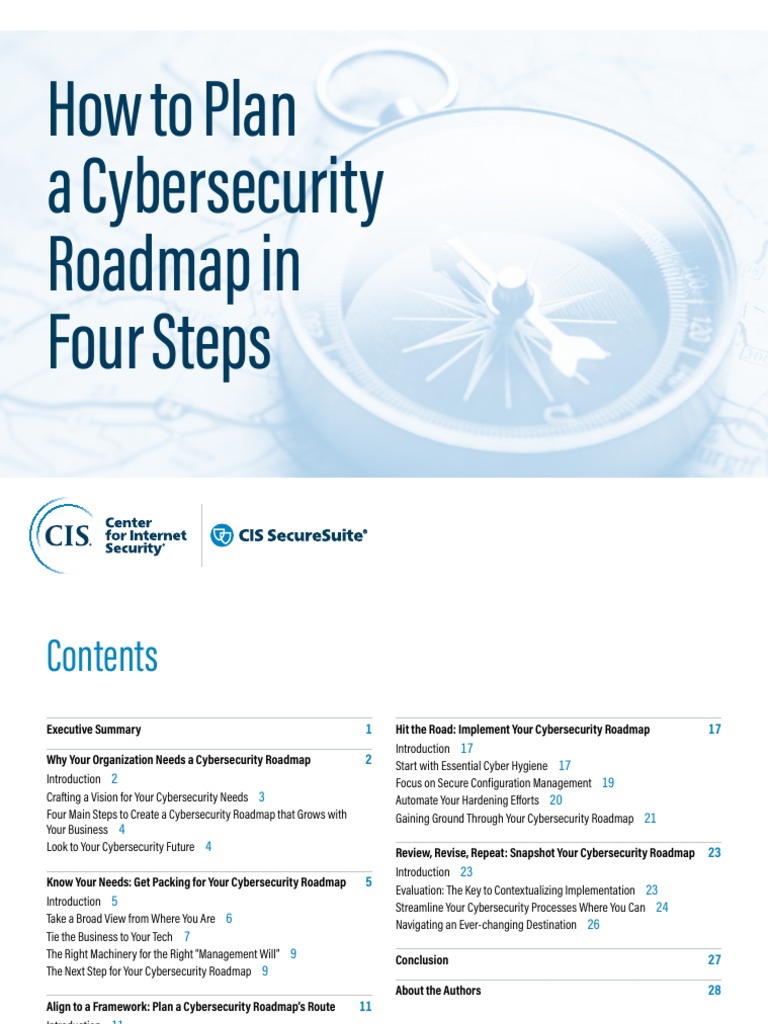 CIS SecureSuite Cybersecurity Roadmap 2023 07 | PDF