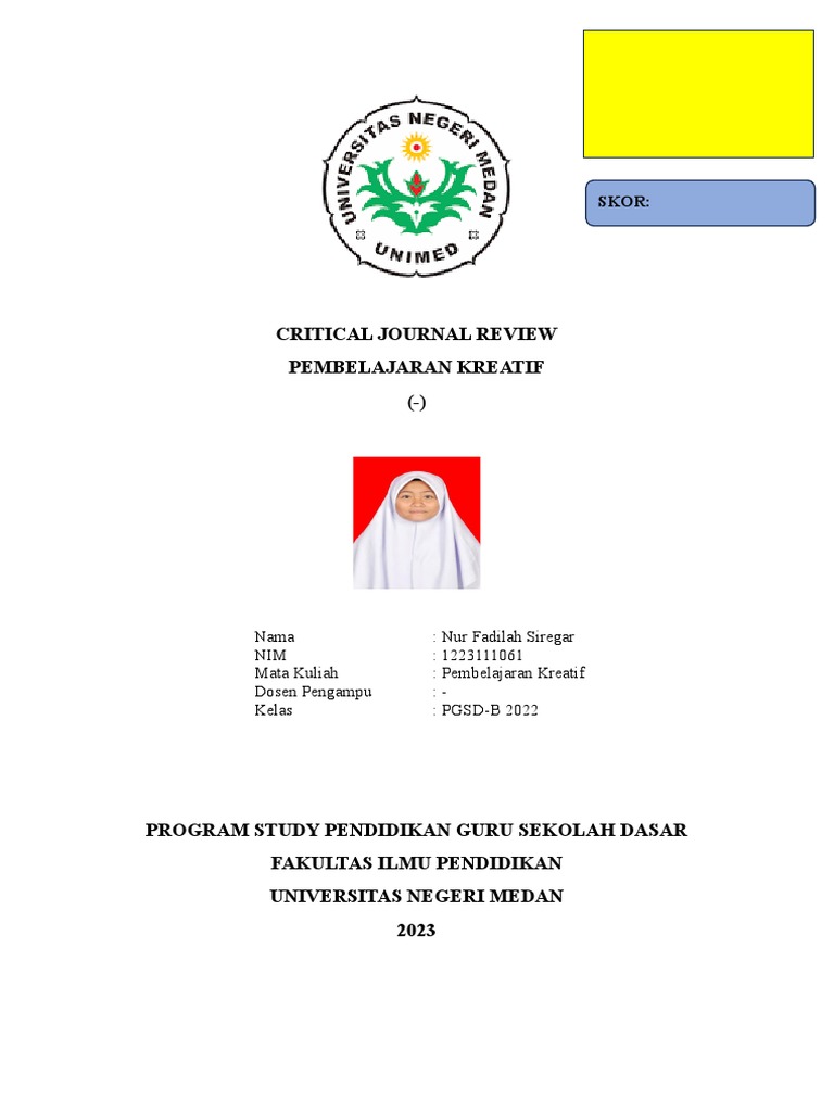 CJR Pembelajaran Kreatif | PDF