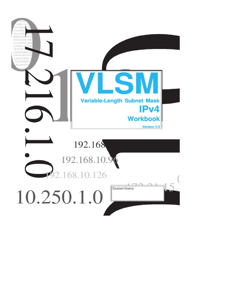 Workbook VLSM | PDF
