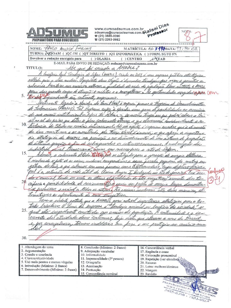 Ad3197 - Por Que Foi Criada A Amazul | PDF