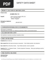 MSDS-Acumer 3100 | PDF | Toxicity | Polyvinyl Chloride