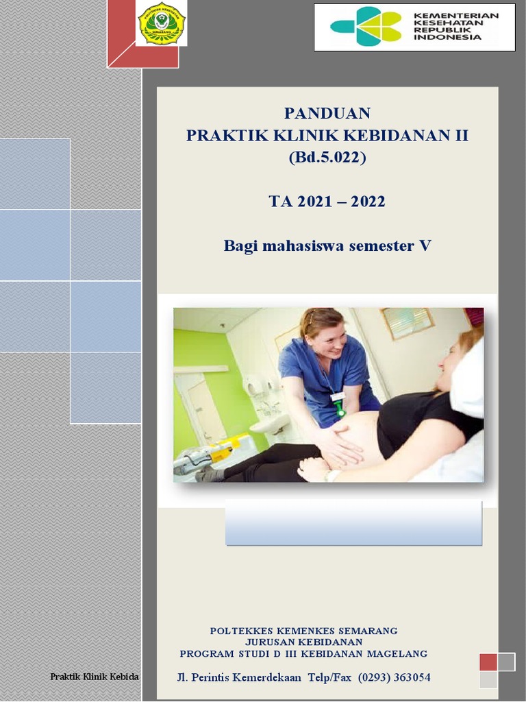 Panduan Praktik Klinik Kebidanan II TA 2021 - 2022 New | PDF