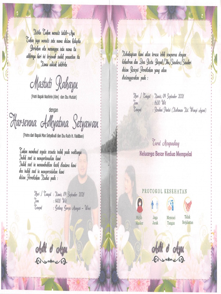 Undangan Pernikahan | PDF