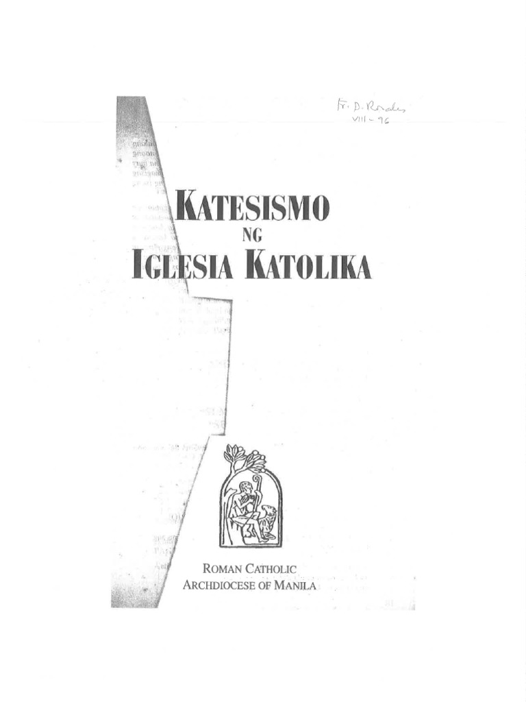 Katesismo NG Iglesia Katolika Compress | PDF