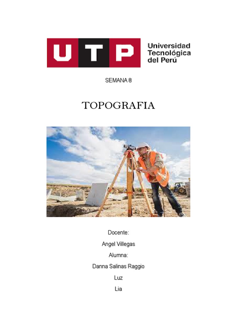 TOPOGRAFIA - Practica Final | PDF