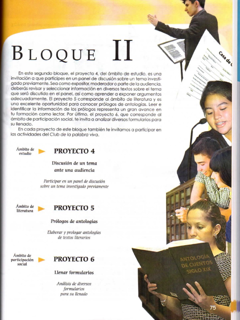 Bloque 2 Español | PDF