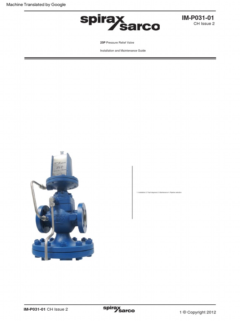 CH Issue 2: Installation and Maintenance Guide | PDF | Valve | Pipe (Fluid Conveyance)