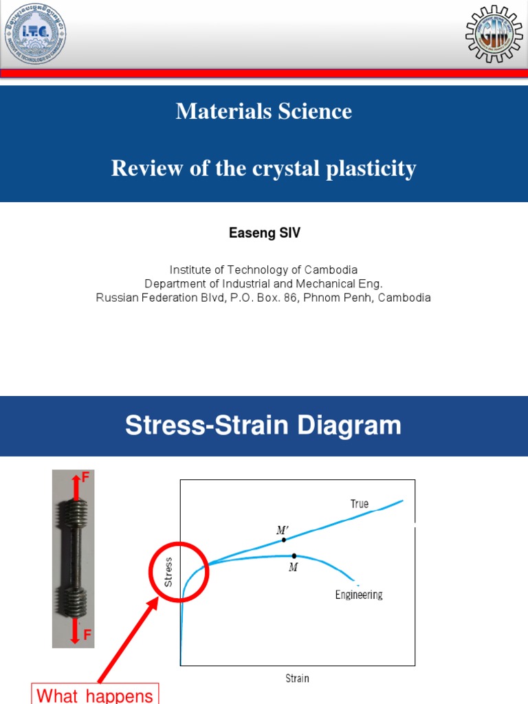 SDM2-session3-crystal Plasticity-Review | PDF | Plasticity (Physics ...