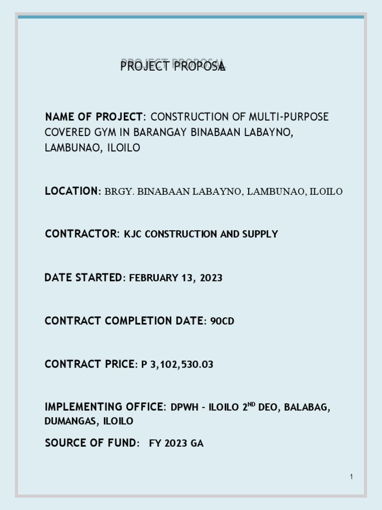 Project Proposal in (Cit 204 Quantitative Method) 11 | PDF