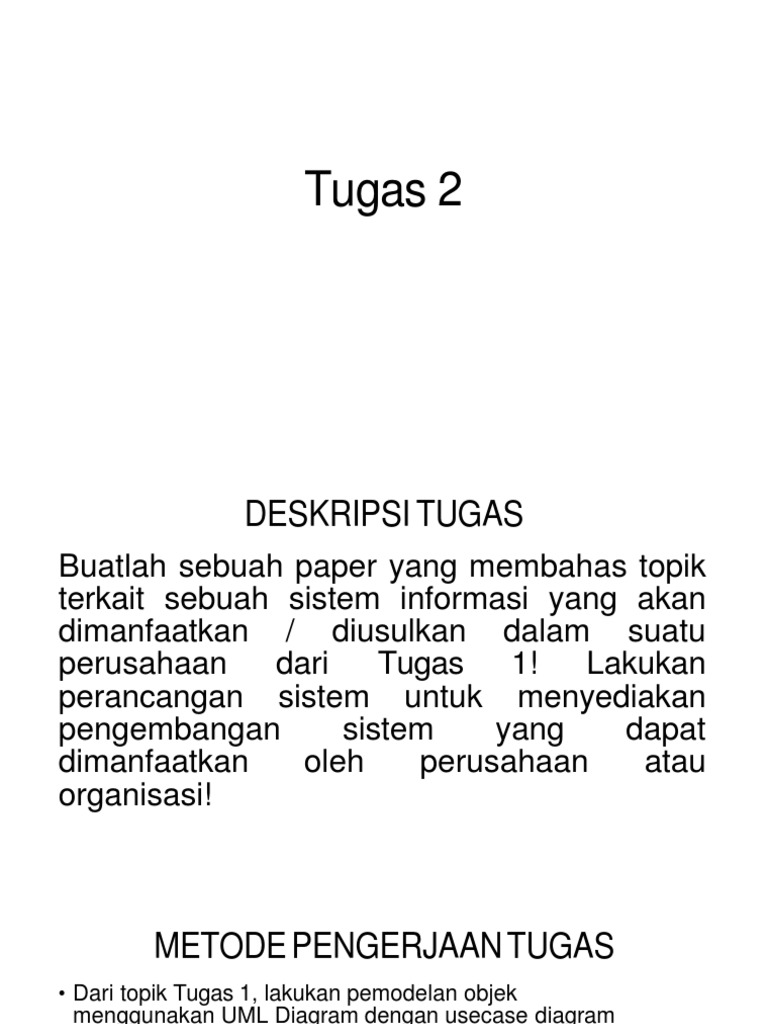 Tugas 2 - APSI | PDF | Seni