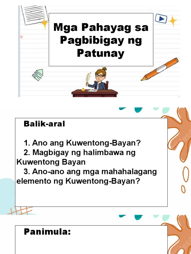 Filipino 7 - Aralin 3 | PDF