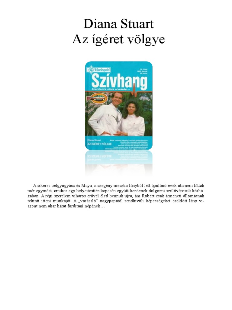 Szívhang 038 - Diana Stuart - Az Ígéret Földje | PDF