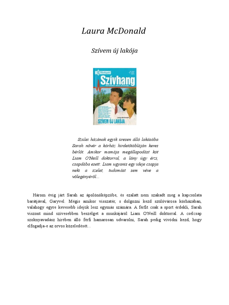 Szívhang 046 - Laura McDonald - Szívem Új Lakója | PDF