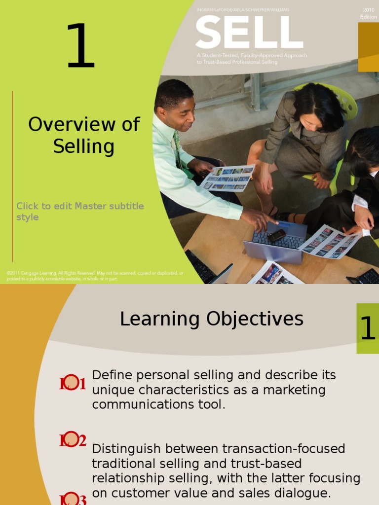 Trust-Based Relationship Selling Overview | PDF | Sales | Business