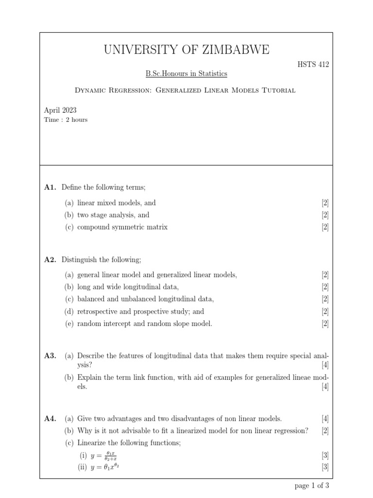 DR Tutsln A5 | PDF | Errors And Residuals | Standard Deviation