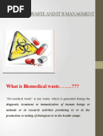 Bio-Medical Waste Segregation Chart | PDF