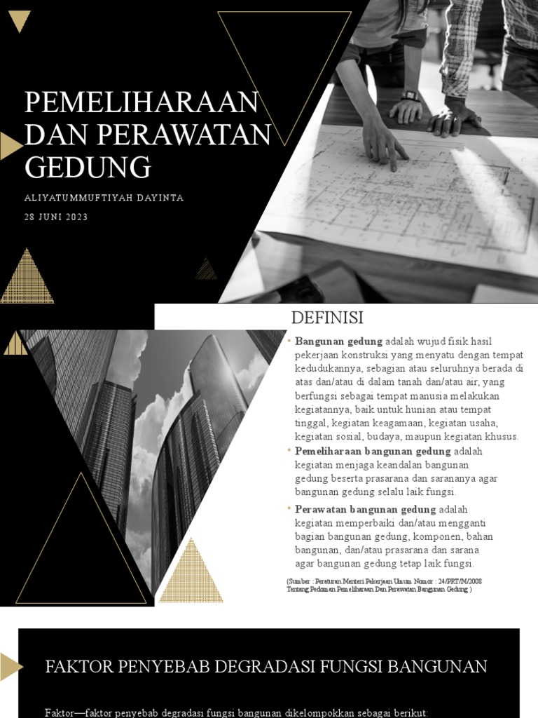New Pemeliharaan Dan Perawatan Gedung | PDF