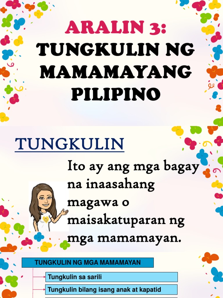 Aralin 3 - TUNGKULIN | PDF