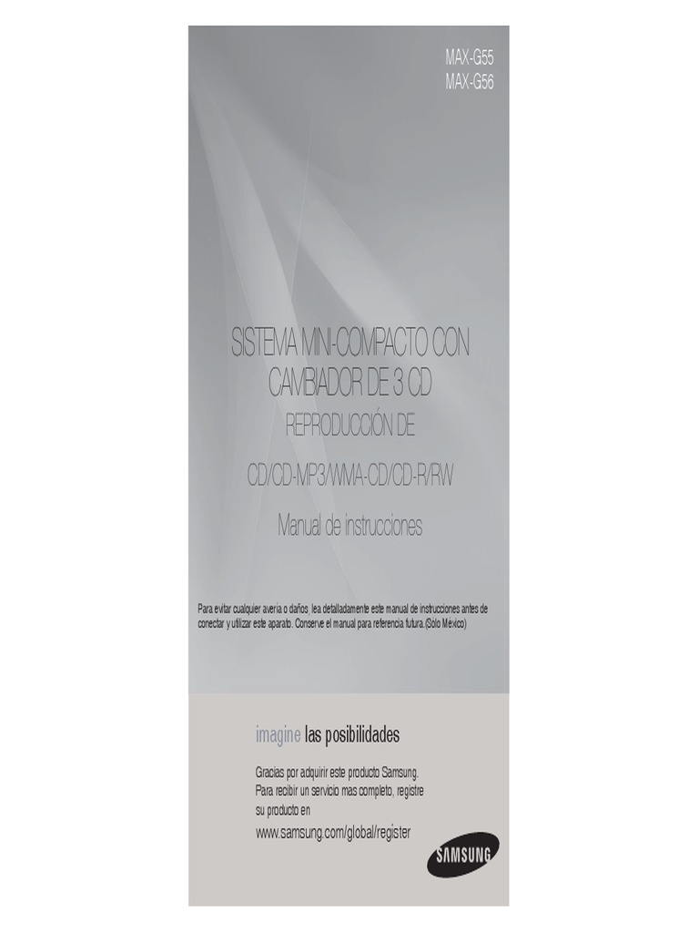 Ah68 02162L Max G55 G56 No - Spa CMS | PDF | Altoparlante | Disco compacto